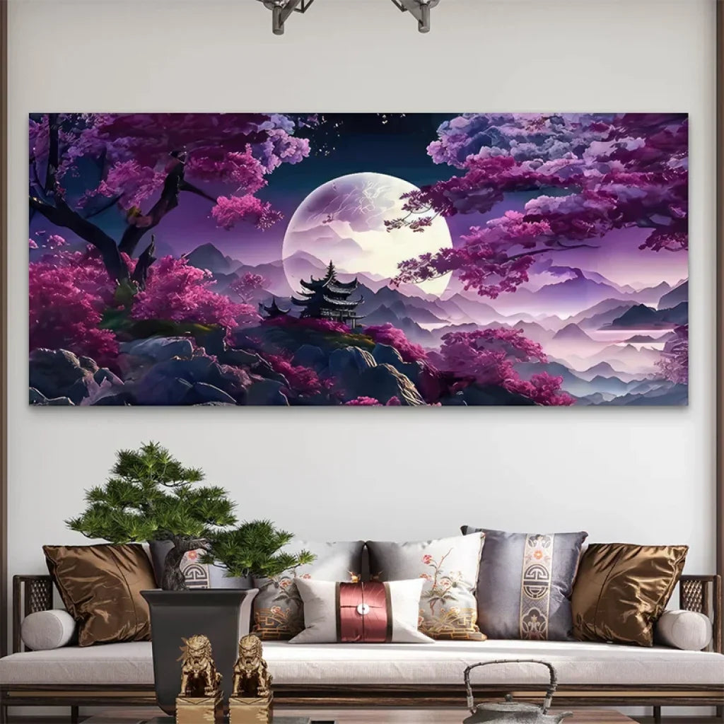 Tableau Japonais Rêve Sakura – Décoration Murale Zen – Montableaudeco