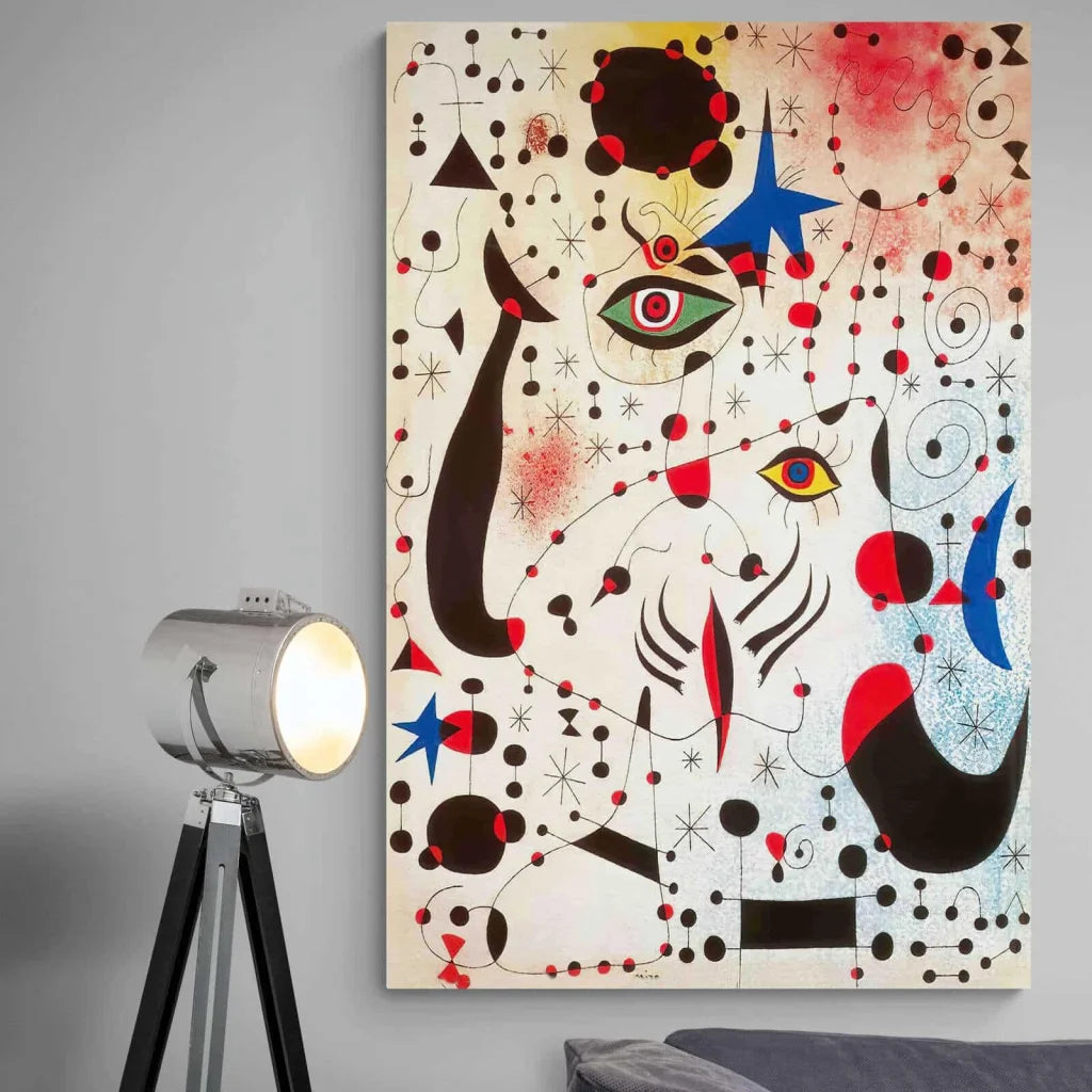Tableau Joan Miro Chiffres et constellations Artiste – Montableaudeco