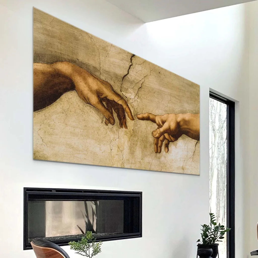 Tableau Michel Ange La Création | La Déco à Prix Grossiste – Montableaudeco