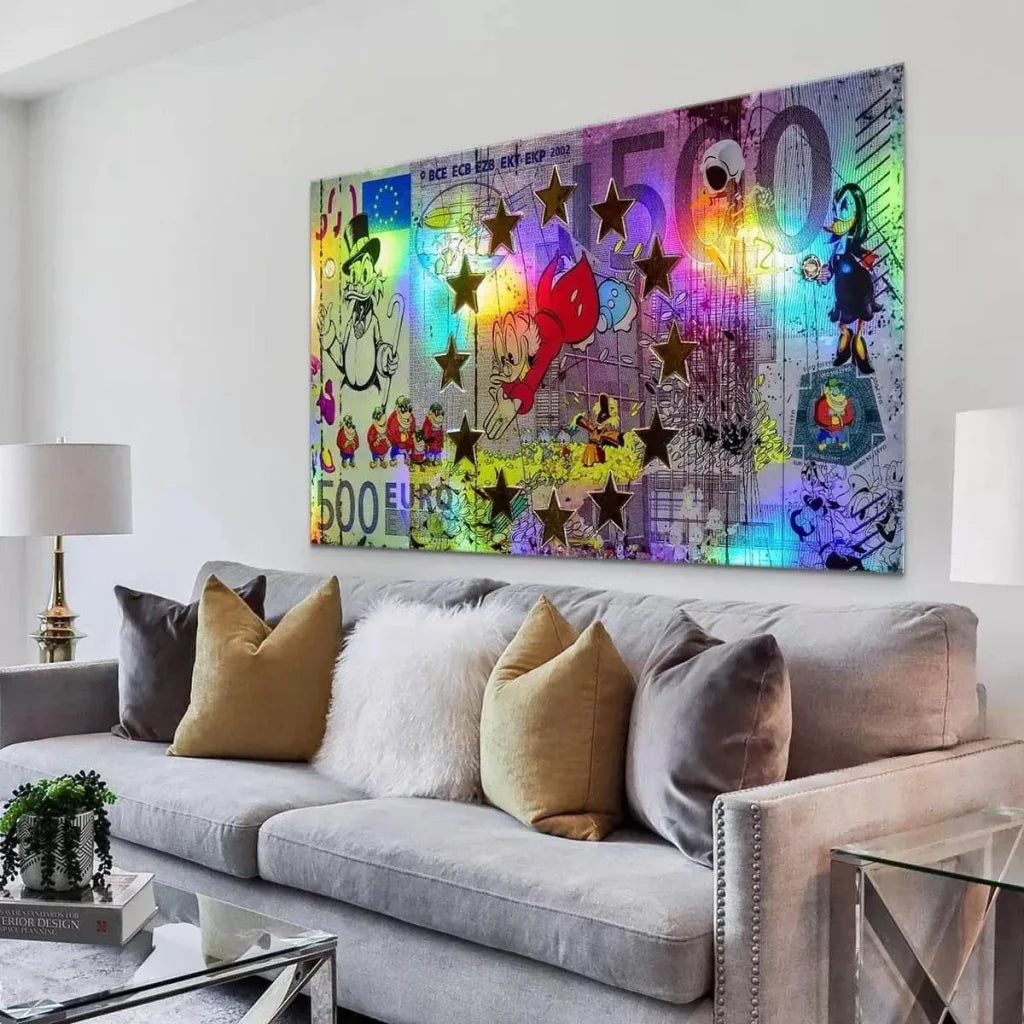 Tableau Street Art Disney Cartoon 500€ | La Déco à Prix Grossiste ...